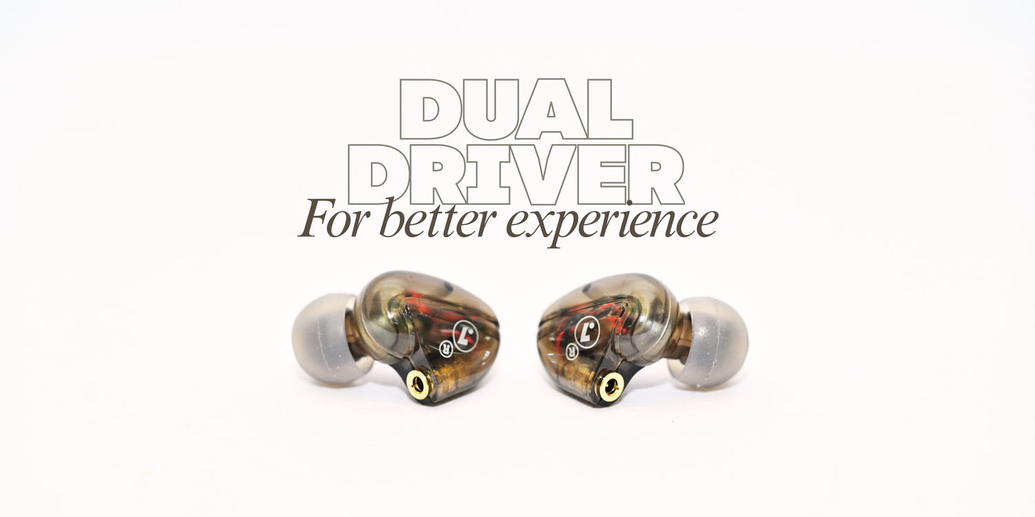 Dot7 E2 Pro Dual Driver USB-C IEM – Lucid Noir | In-Ear Monitors